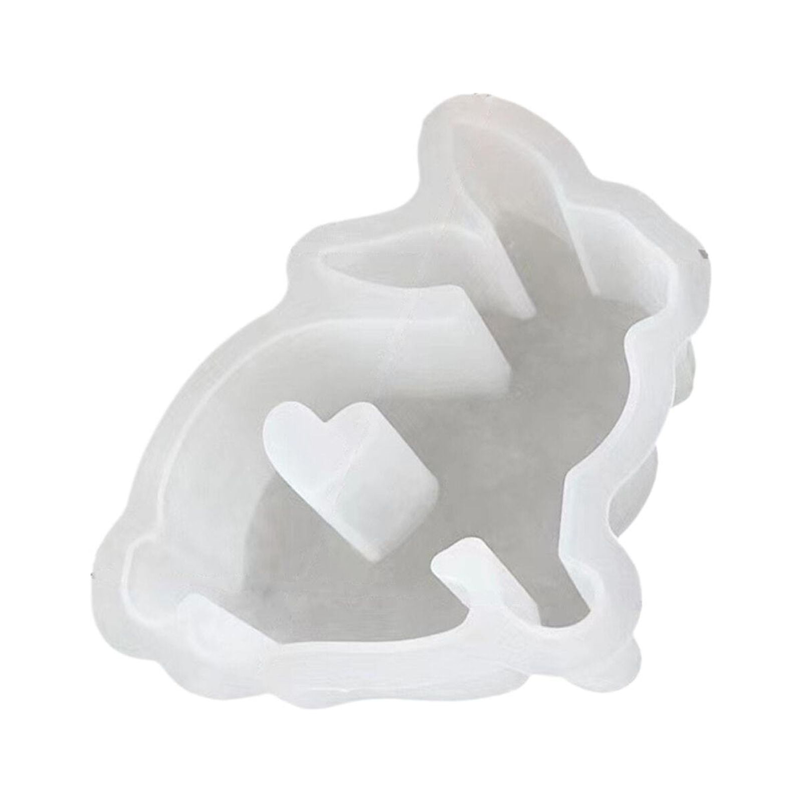 Sakupycq Easter Bunny Rabbit Shape Easter Silicone For DIY Chocolate ...