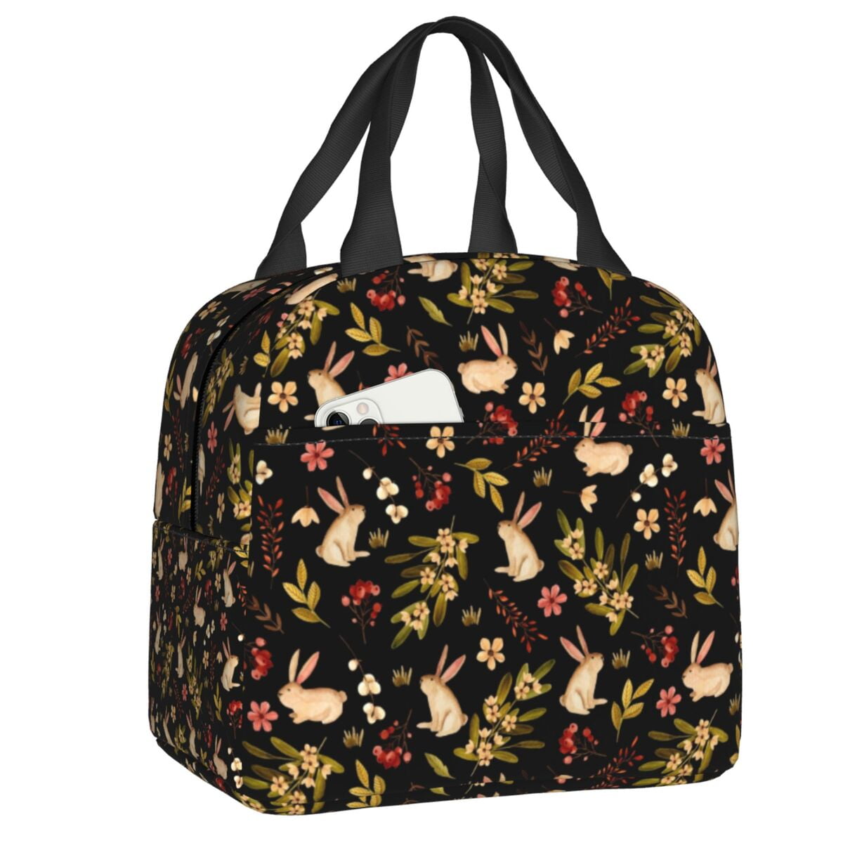 Sakura Bunny Lunch Box for Women Leakproof Rabbit Pattern Cooler ...