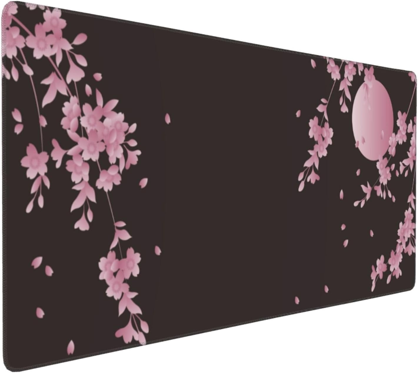 Sakura Cherry Blossom Extended Gaming Mouse Pad Non-Slip Rubber Base ...