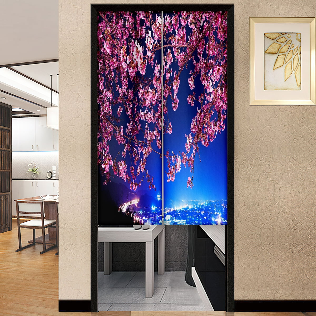 Sakura Cherry Tree Blossom Door Curtain Offices Studio Izakaya ...