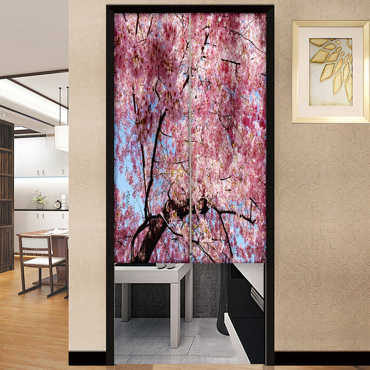 Sakura Cherry Tree Blossom Door Curtain Offices Studio Izakaya ...