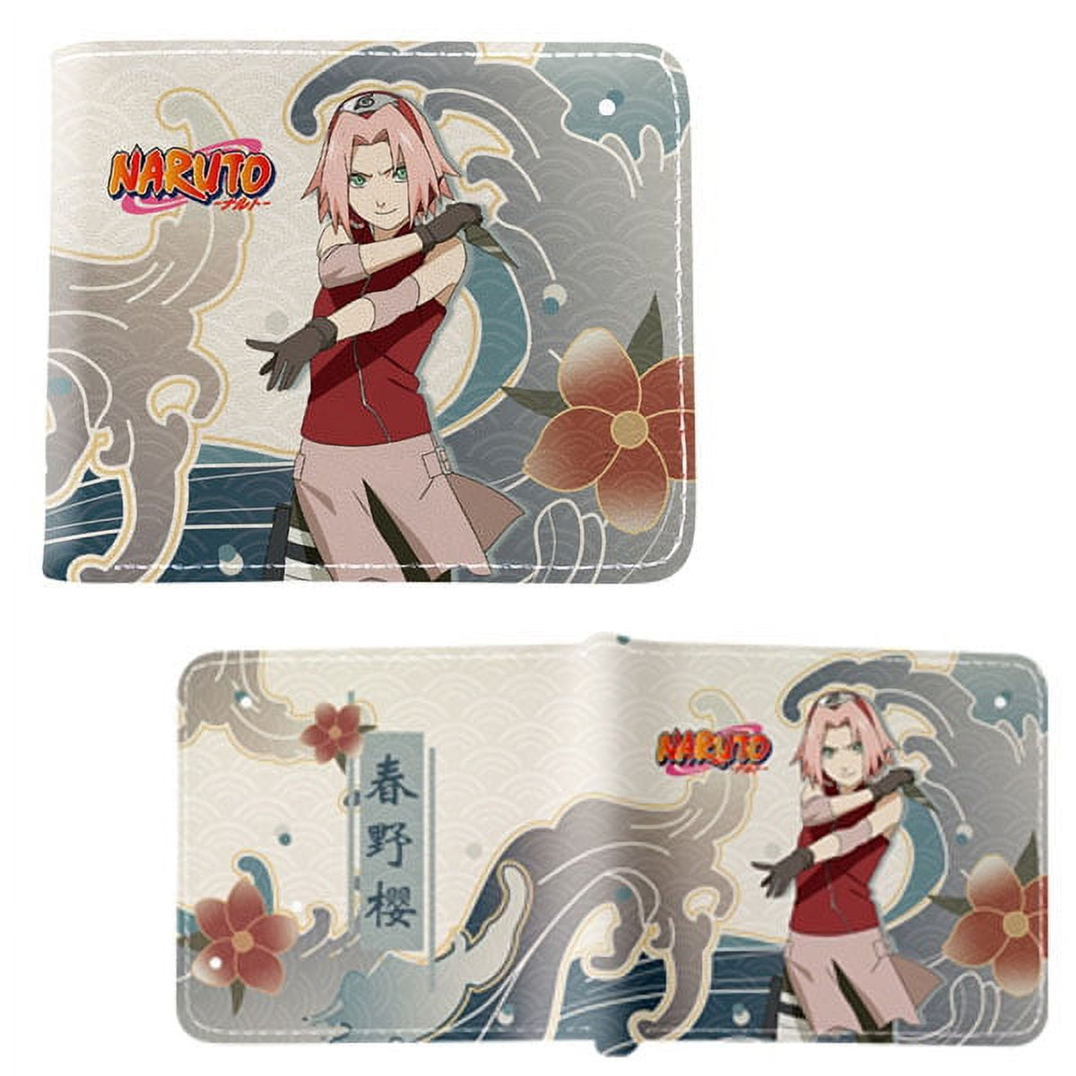 Sakura Haruno Style A - Naruto 4x5" Bi-Fold Wallet - Walmart.com