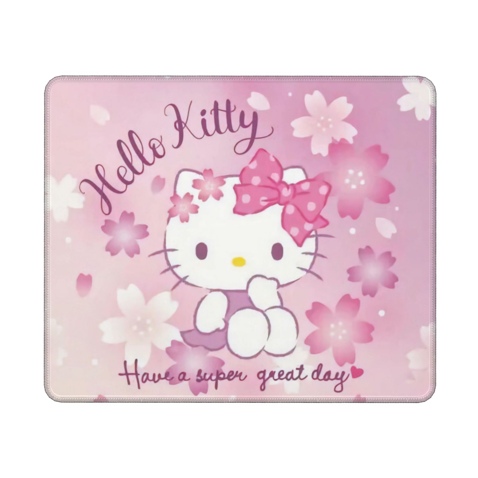 Sakura Hello Kitty Mouse Pad,Extended Contour Mouse Mat for Home and ...