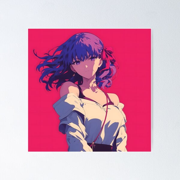 Sakura Matou - Fate Series 3 Poster Wall Art, Modern Wall Decor For ...