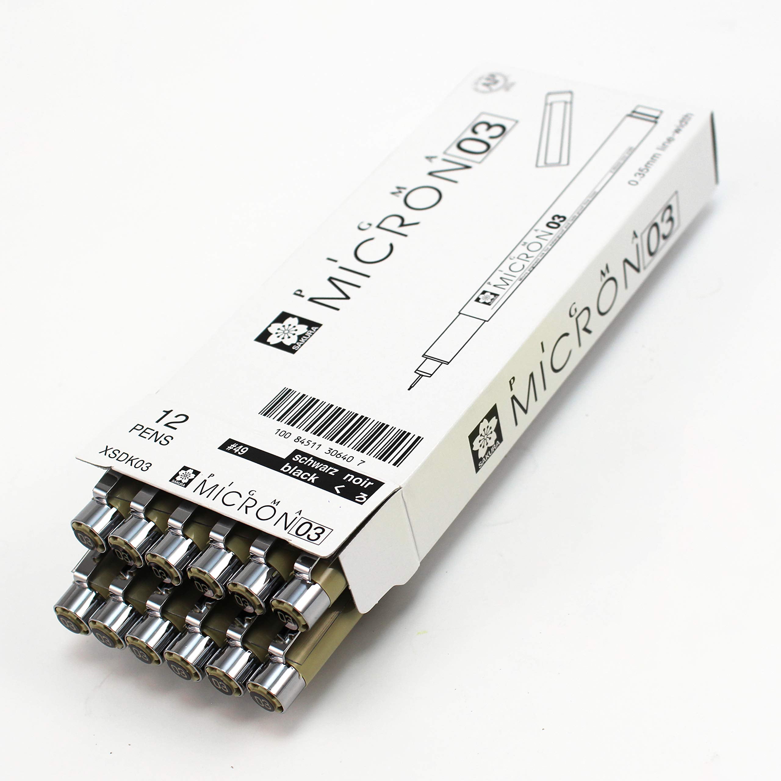 Sakura Micron Drawing Pen, 03, Black - Walmart.com