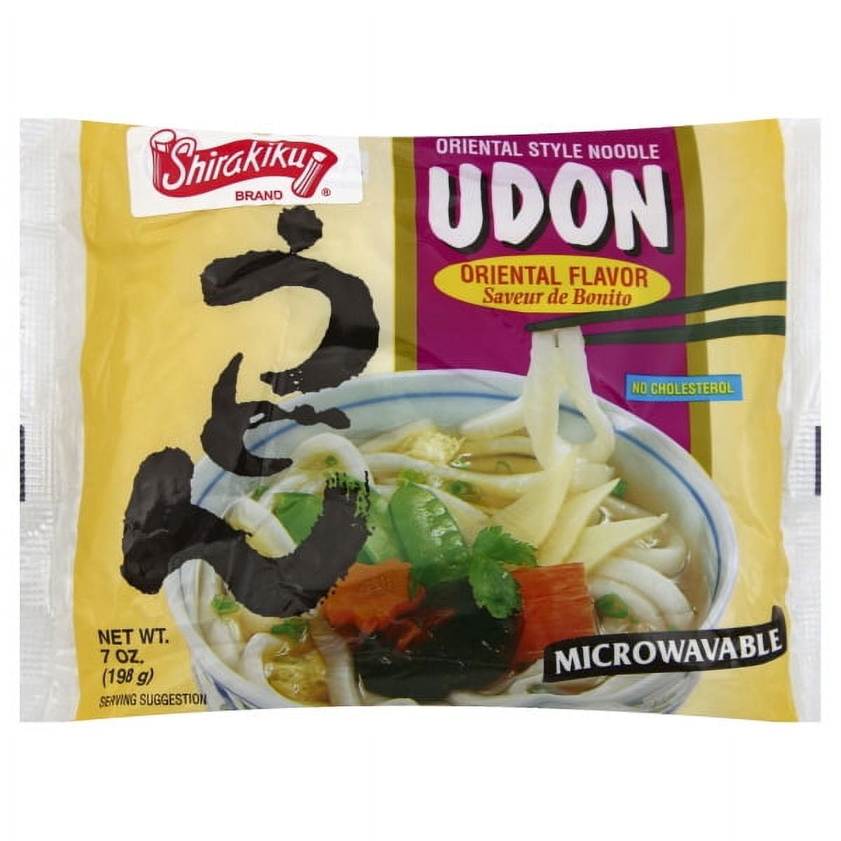 Sakura Chikara Udon Noodle, 7 oz, Contains Fish, Wheat and Soy ...