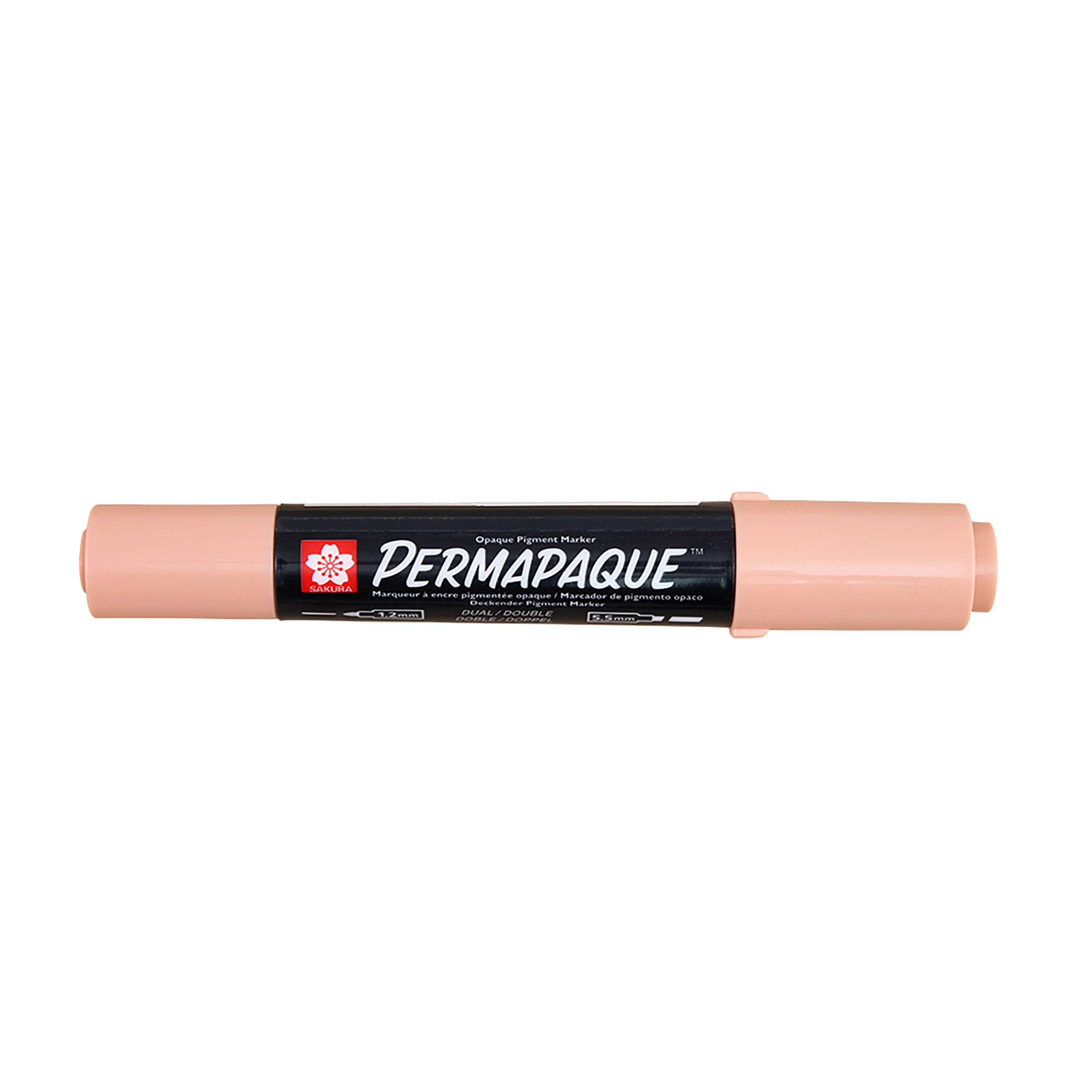 Sakura Permapaque Opaque Paint Marker - Pale Orange, Dual Point ...