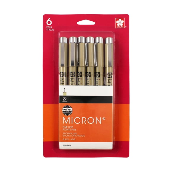 Micron Pens Sizes