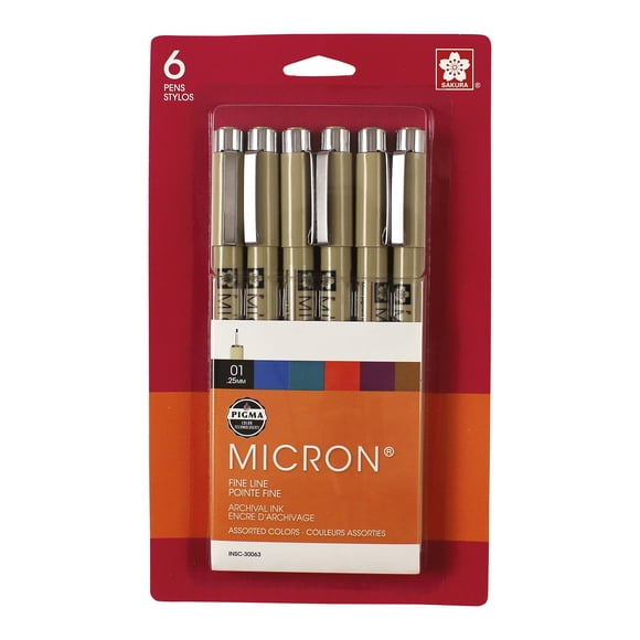 Micron Pens Sizes