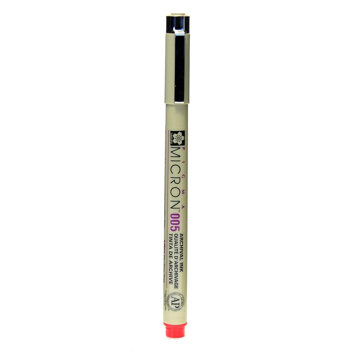 Sakura Pigma Micron red 005 (0.20 mm) [Pack of 6] 66580-PK6 - Walmart.com