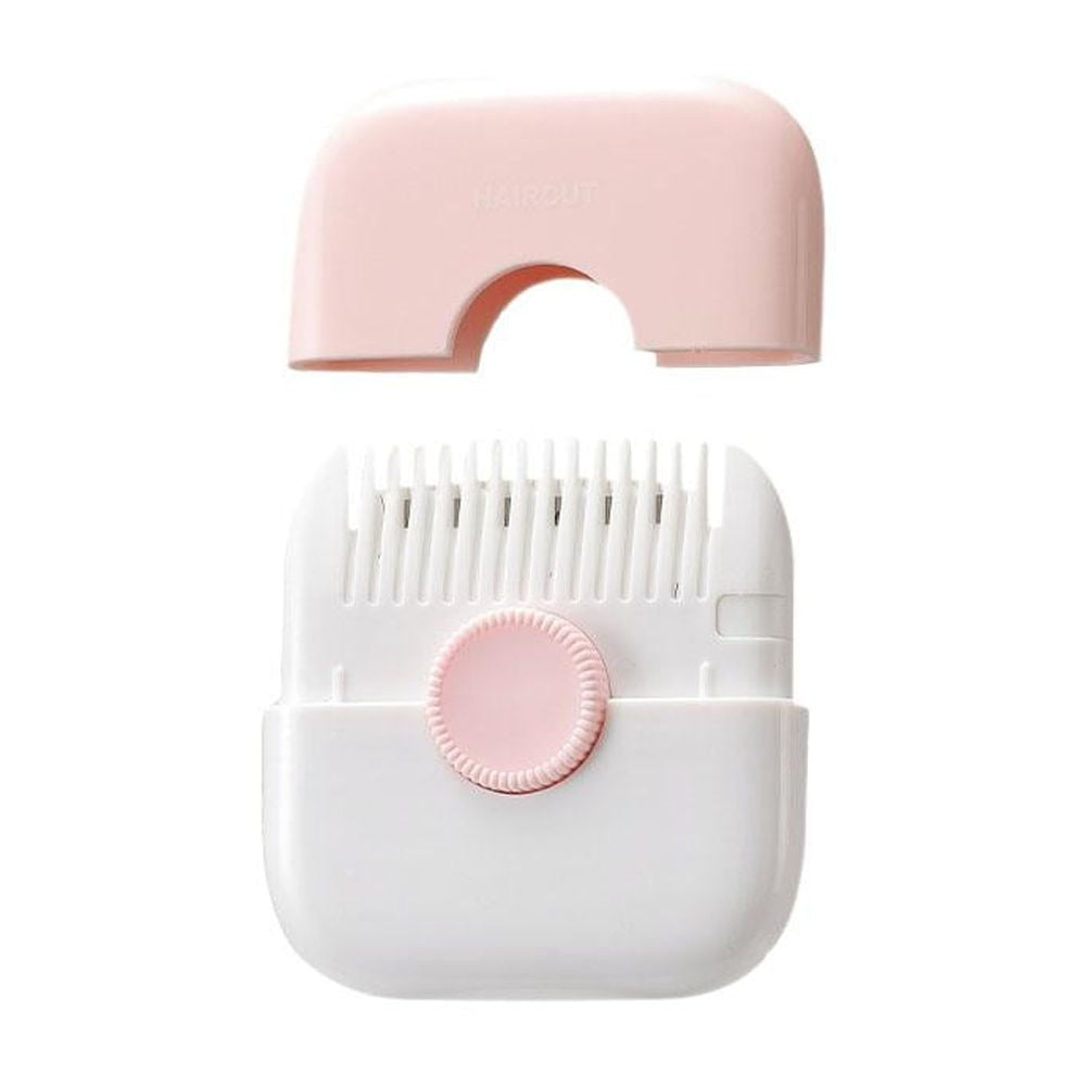 Sakura Pink + 5 Blades Hair Trimmer Comb Multifunctional Two-In-One ...