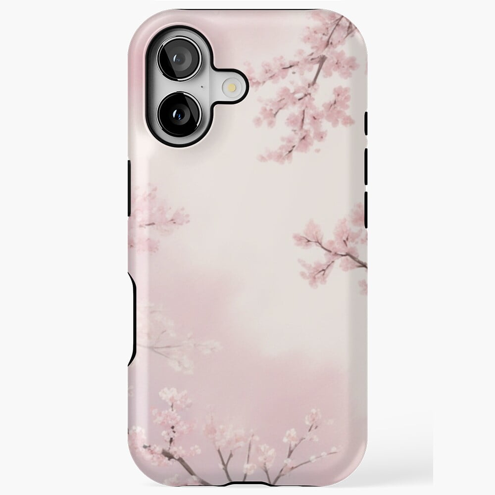 Sakura Pink Blossom Japanese Floral Pattern for iPhone 17 16 15 14 13 ...