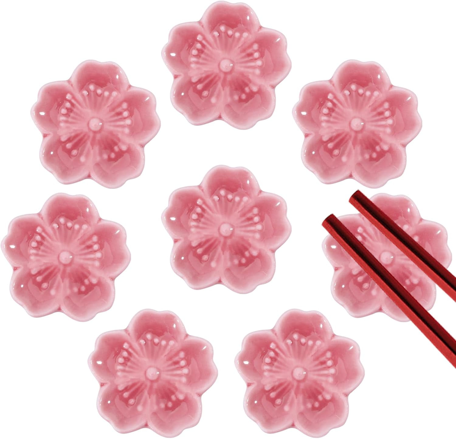 Sakura Porcelain Chopstick Stand Chopstick Rest Indian Red 45x47x9mm ...