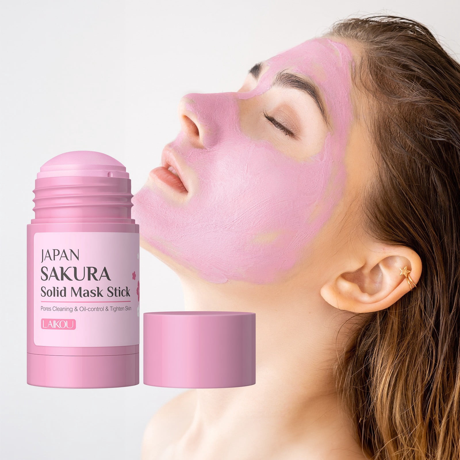Sakura Pore Clay Stick 40g Deep Cleansing Mask Facial Mask Wash Off ...