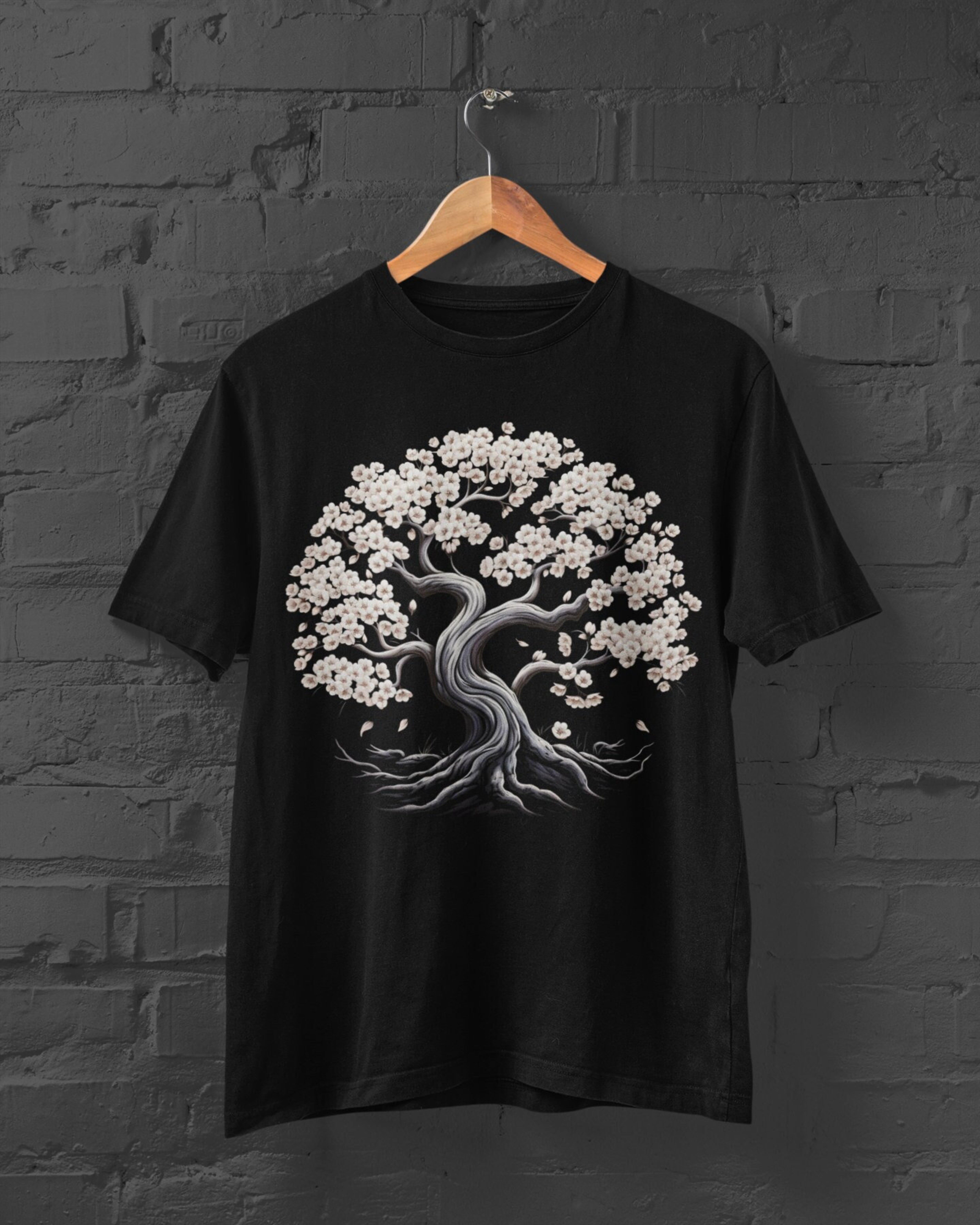 Sakura Print T-Shirt | Harajuku | Japanese Streetwear | Japanese Tree ...