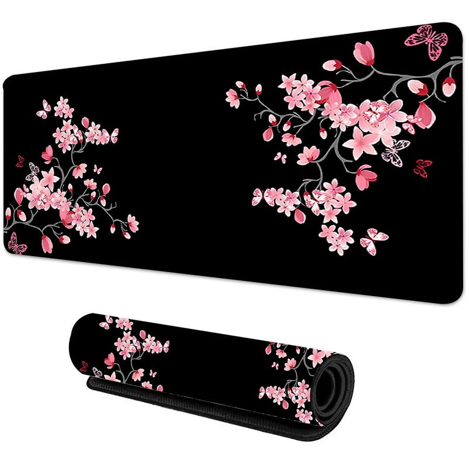 Sakura Scenery Mouse Pad Large Anti-Slip Rubber Gaming MousePad Durable ...