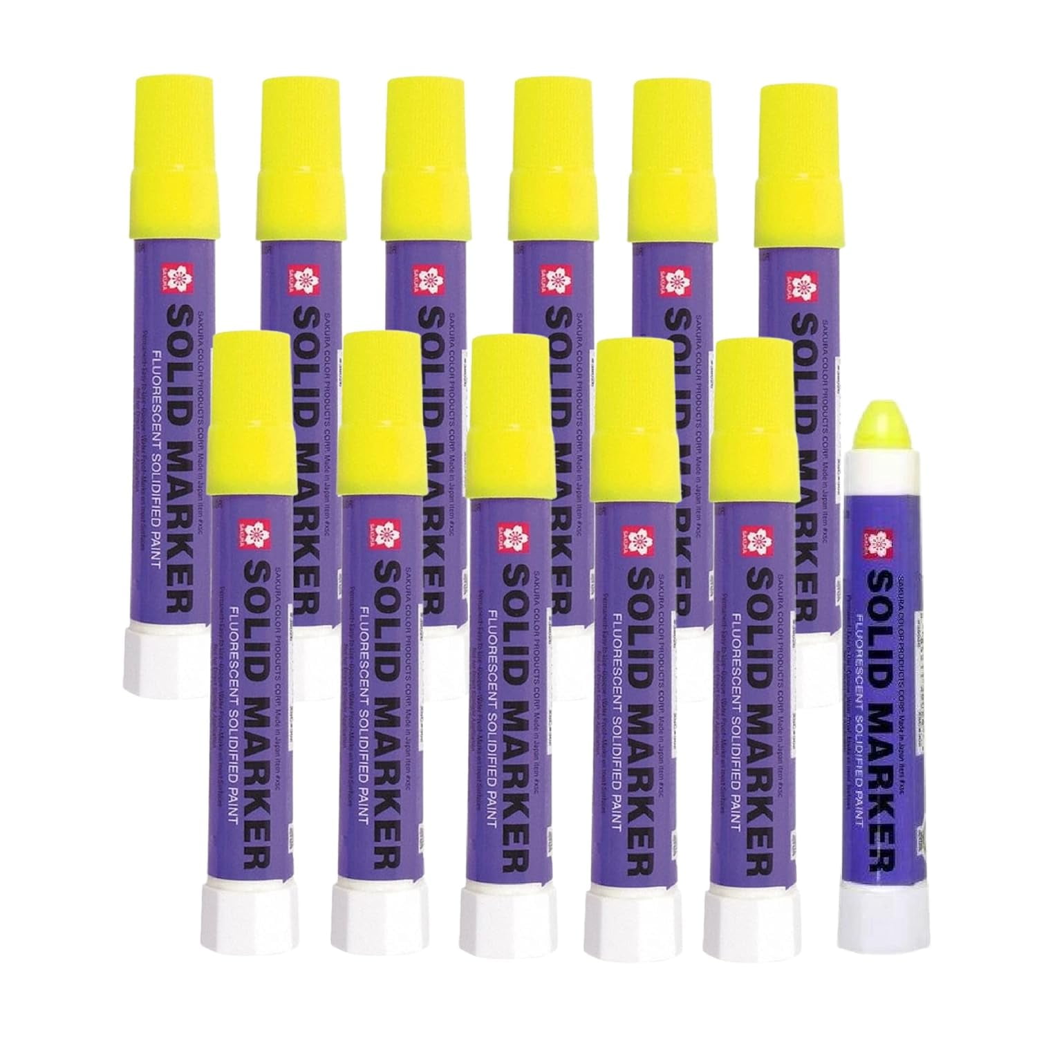 Sakura Solid Paint Markers - Permanent Marker Paint Pens - Window, Wood, & Glass Marker ...