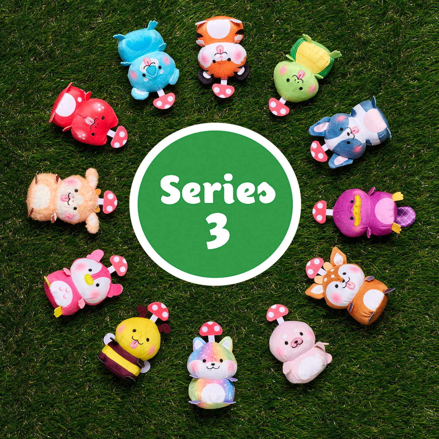 Sakuties Mini Collectible Stylized Plush, Kids Toys for Ages 3 up ...