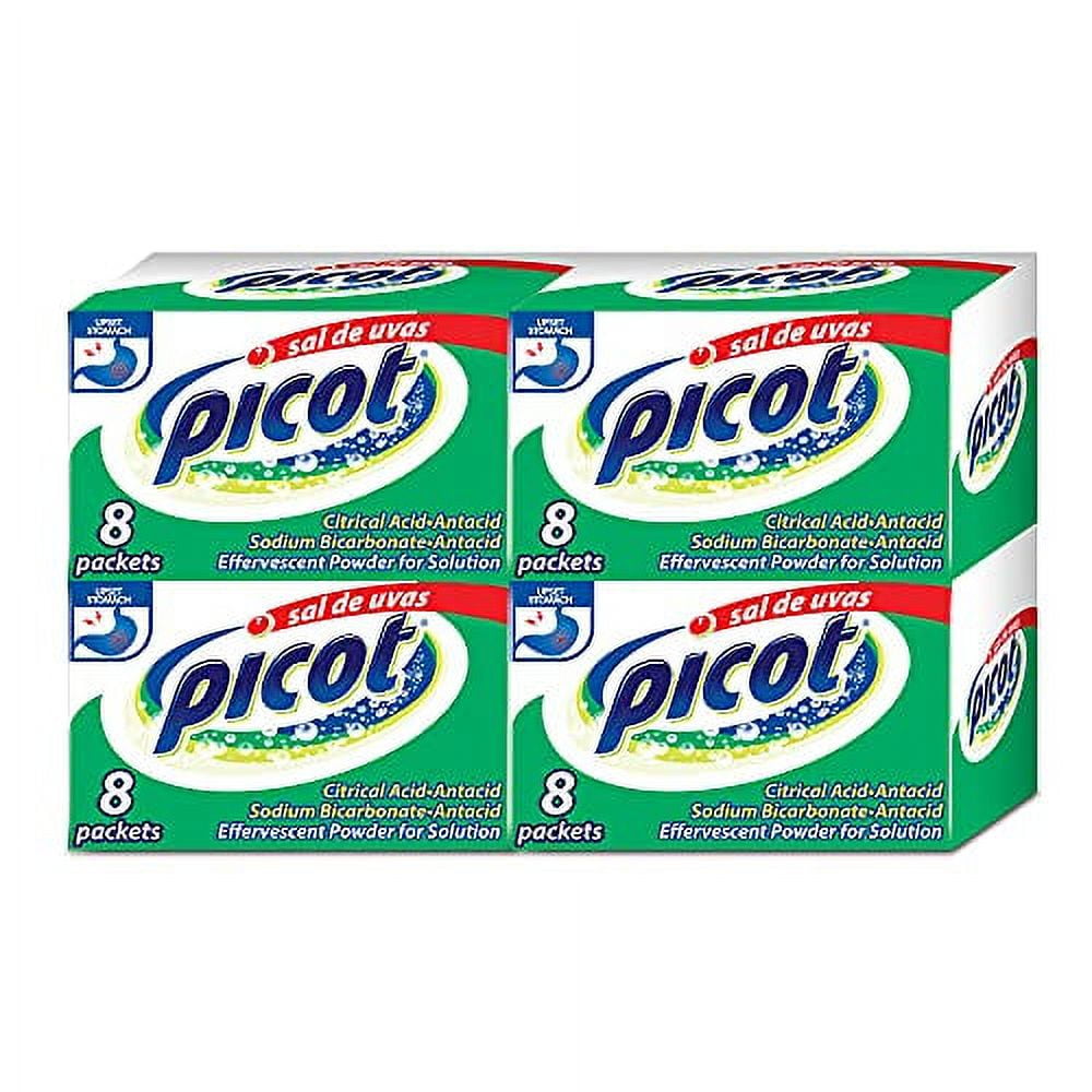Sal de Uvas Picot, Effervescent Powder Solution, Antacid, 0.17 Oz, 4 ...