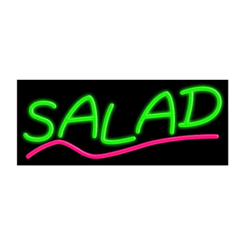 Salad-Glass Neon Sign Made in USA - Walmart.com