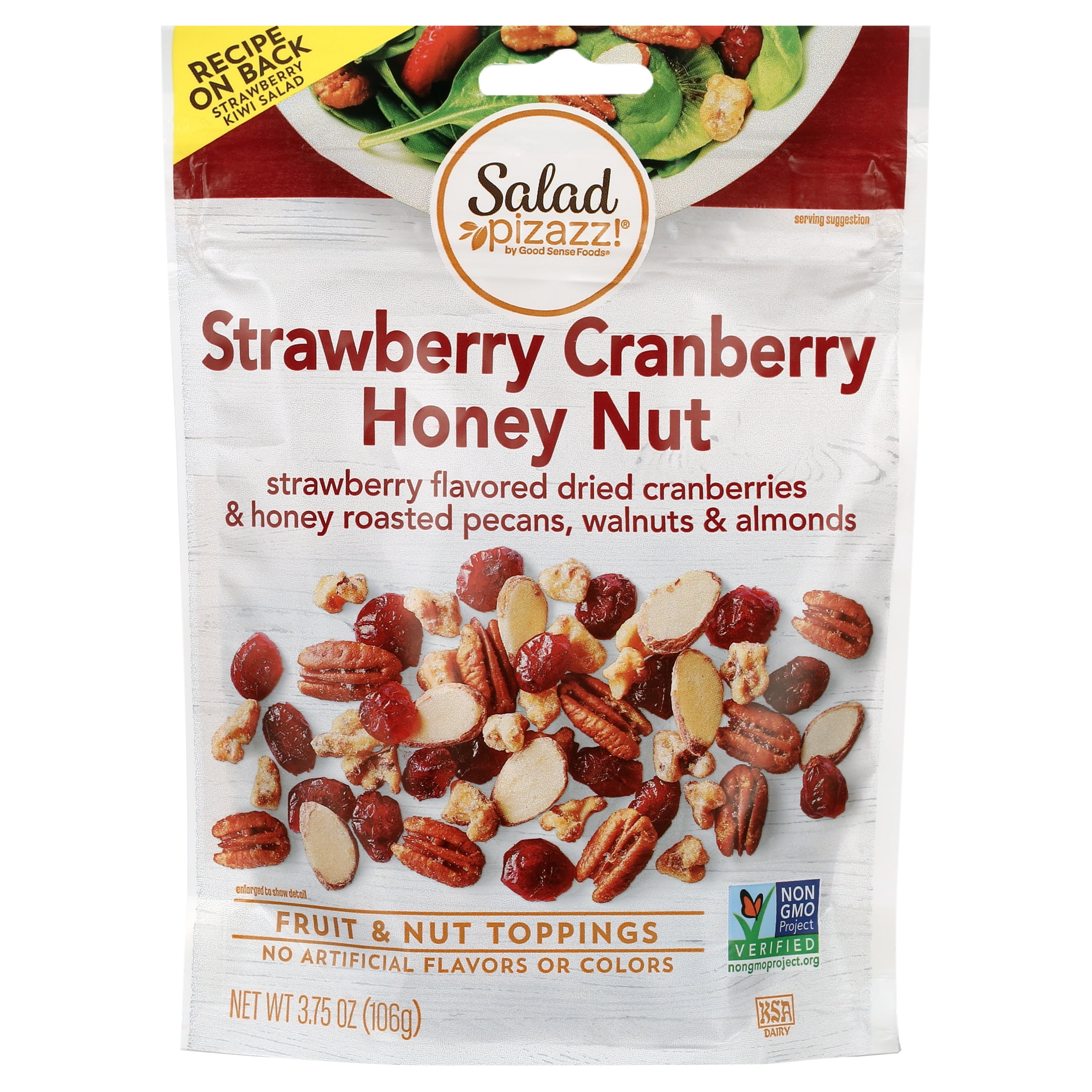 Salad Pizazz! Strawberry Honey Nut Salad Toppers, 3.75 oz - Walmart.com
