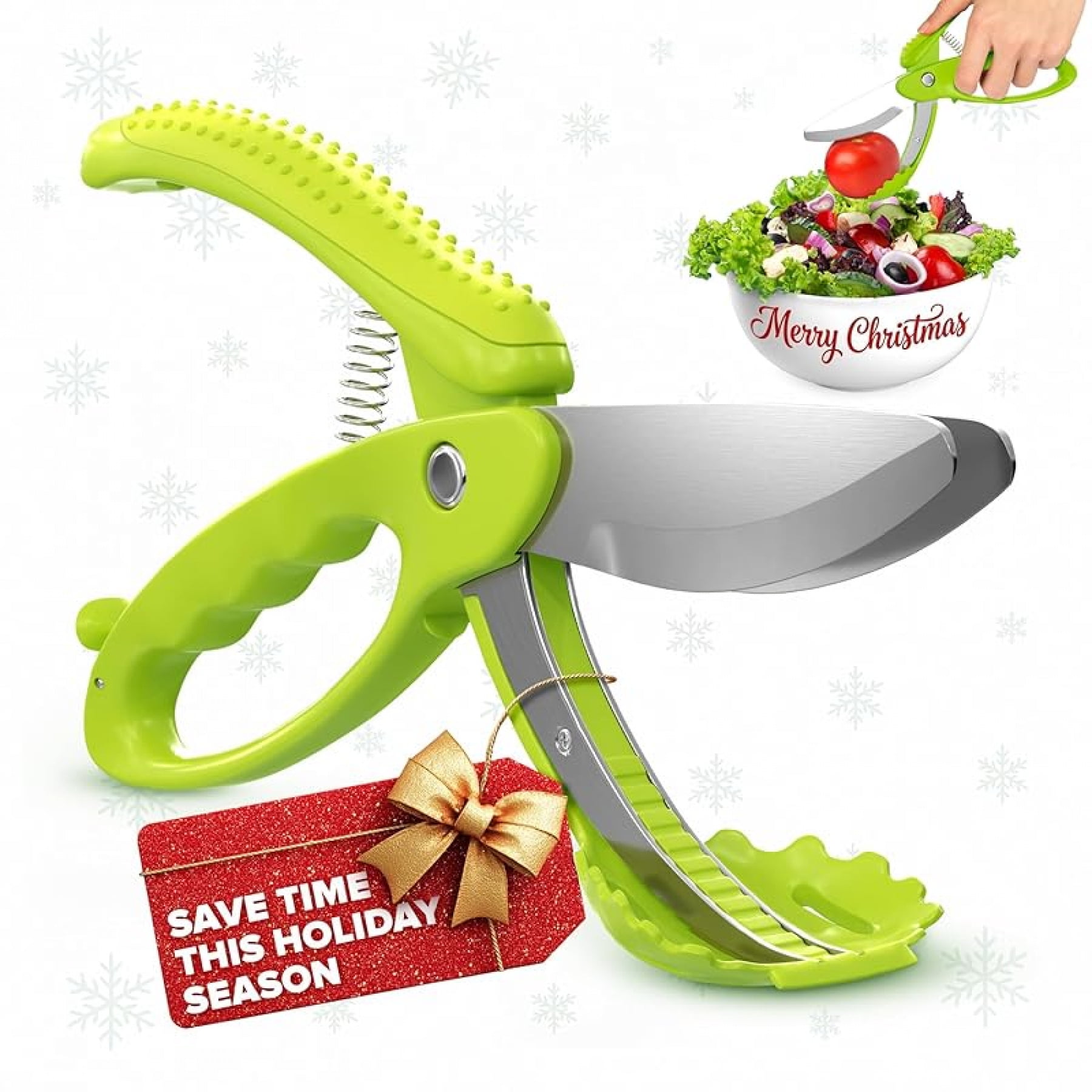 Salad Scissors for Chopped Salad – Multiblade Food Scissor Chopper With ...