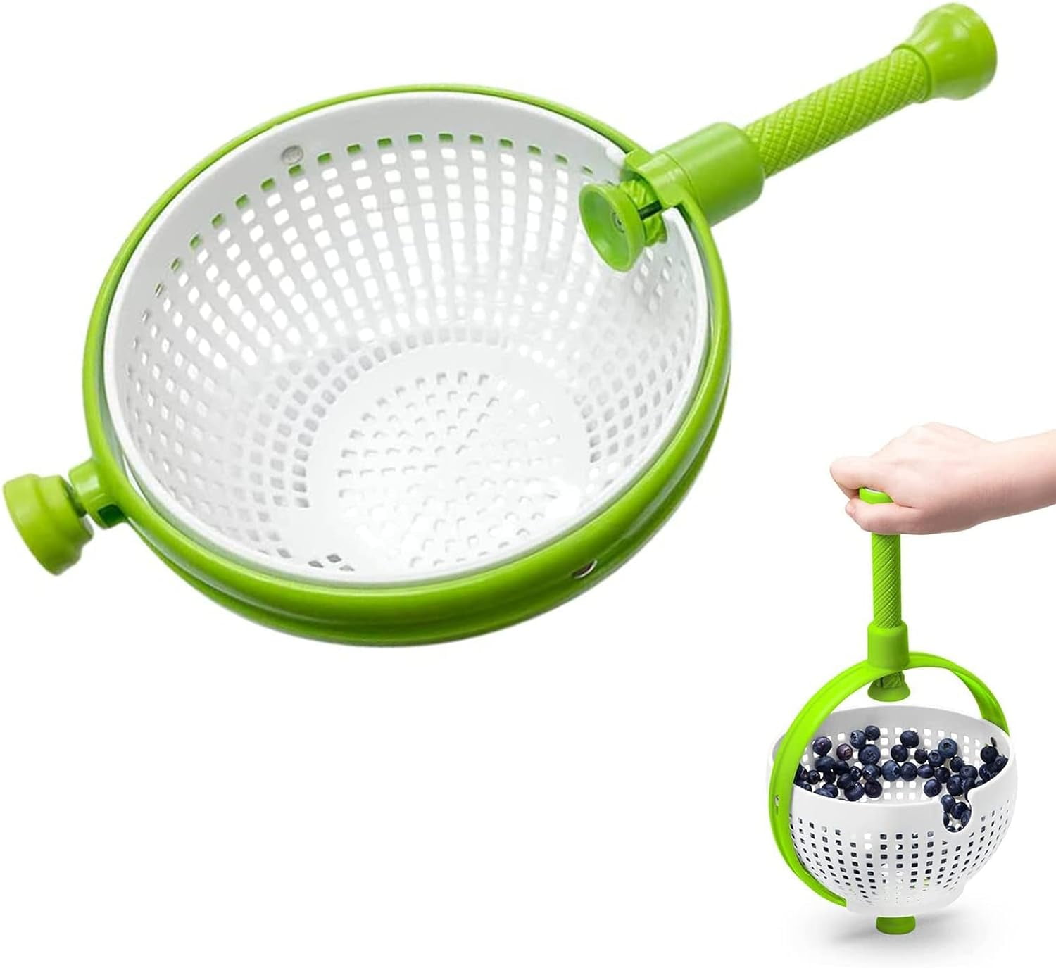 Salad Spinner Fruit Salad Rotator Kitchen Vegetable Washing Filter ...