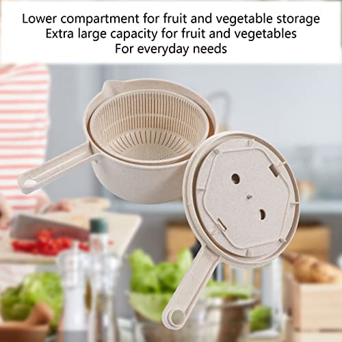Salad Spinner Lettuce Dryer, Quick and Easy Multi-Use Spinner, One ...