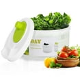 Salad Spinner Moclever Manual Lettuce Spinner with Large 3L Capacity ...
