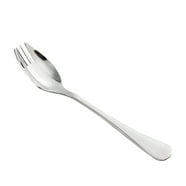 5Pcs Stainless Steel Spork for Soup, Salad, Noodles - Eating Flatware ...