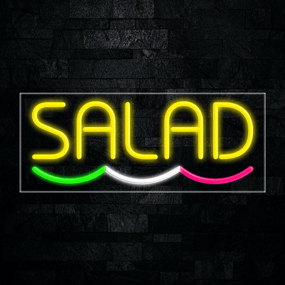 Salads-LED Neon Sign 30"L x 12"H #30885 - Walmart.com