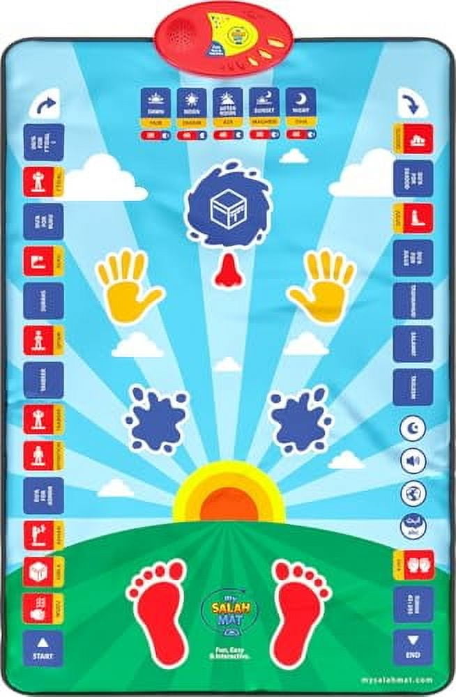 My Salah Mat for Kids - Smart interactive Prayer Mat for learning Salah ...