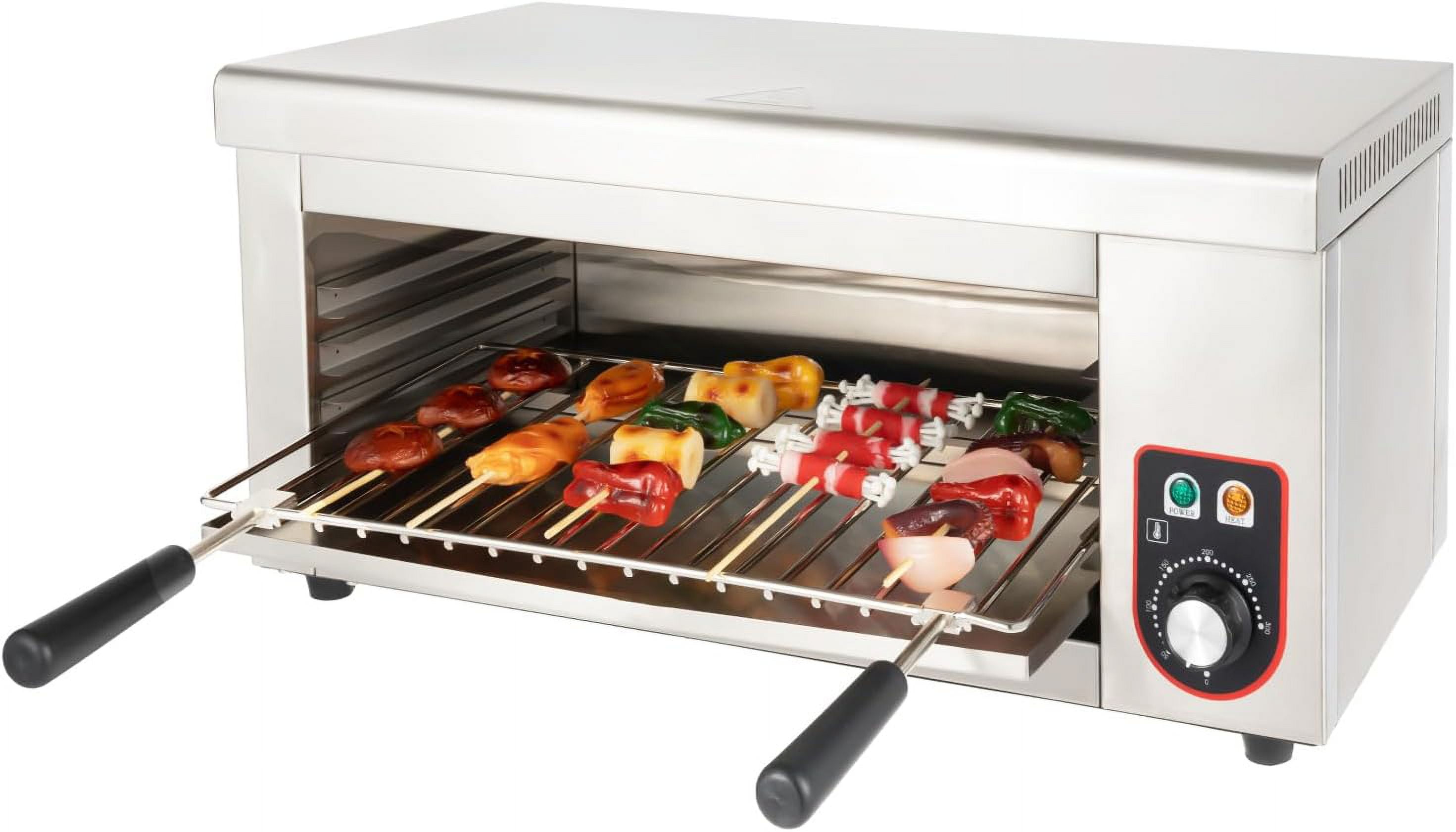 Salamander Broiler Countertop Grill, 1500W 110V Commercial Salamander ...