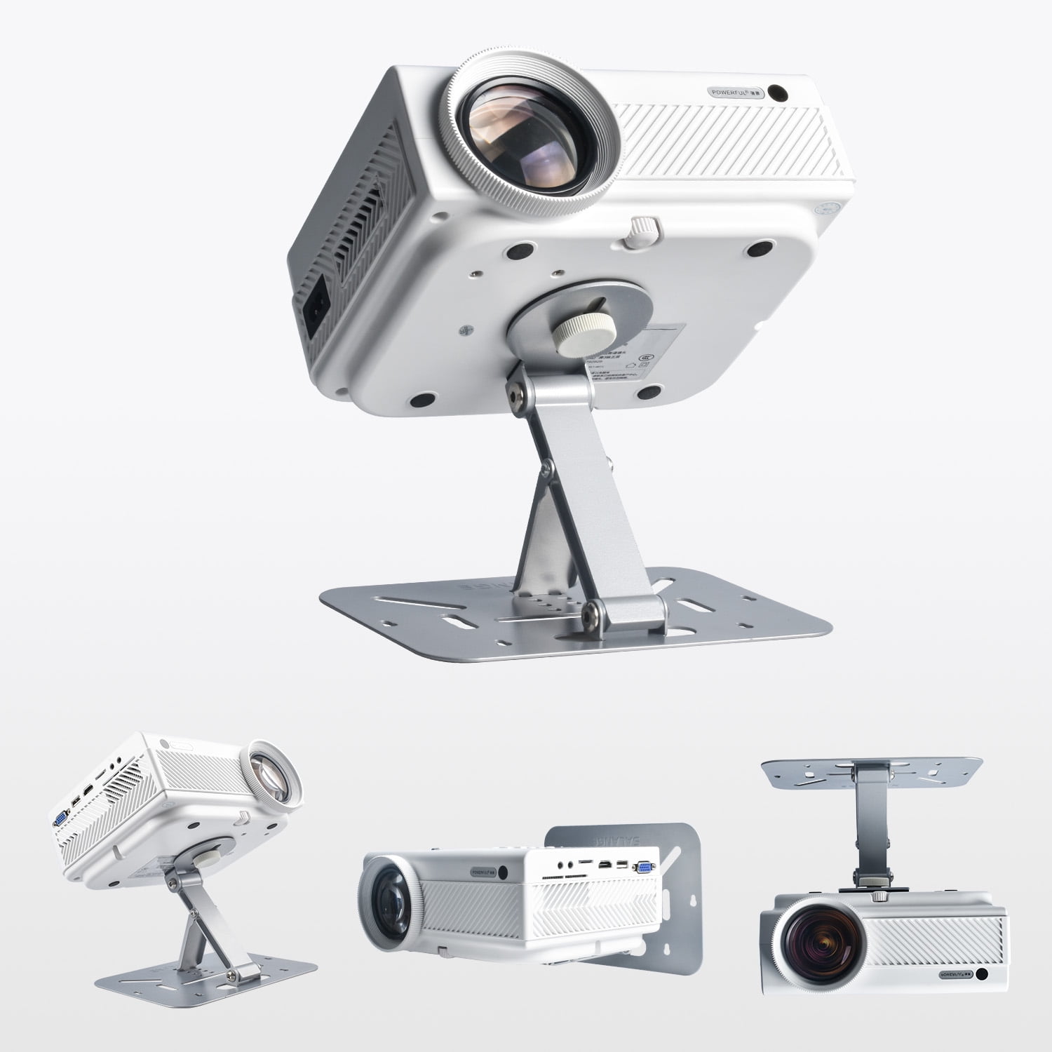 Salange Desktop Movie Projector Stand Mount, 1/4" Screw, Projector ...