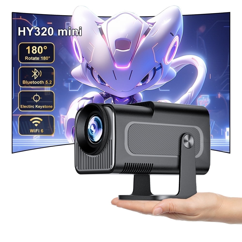 ZDSSY HY320Mini WiFi and Bluetooth 720p HD Support 4K 1080 LED Smart ...