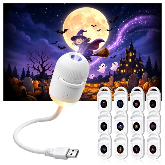 Halloween Ghost Projection