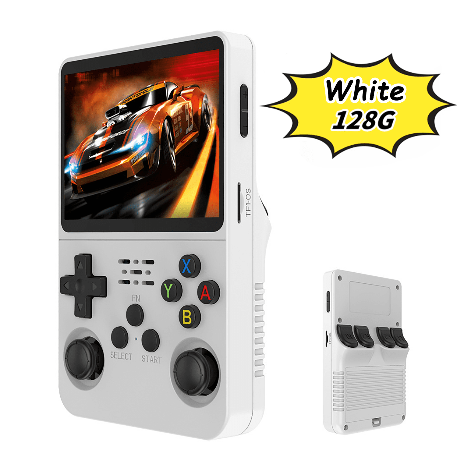 Salange R36S Open Source Handheld Game Console, 3.5-inch 3D large ...