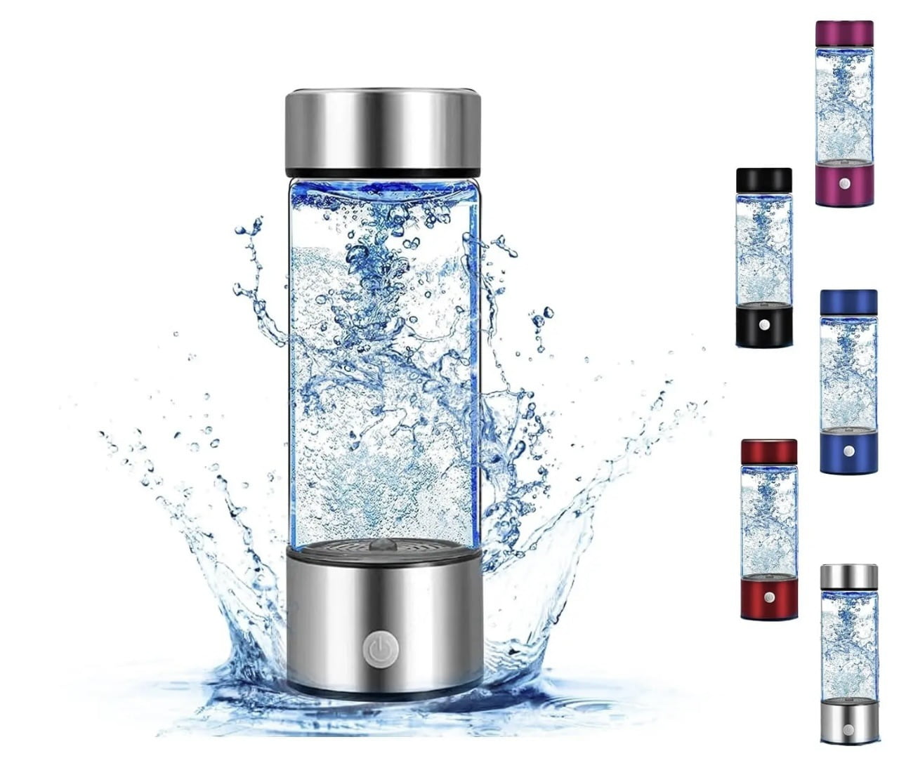 Salate Portable Hydrogen Water Bottle Generator - Rechargeable ...