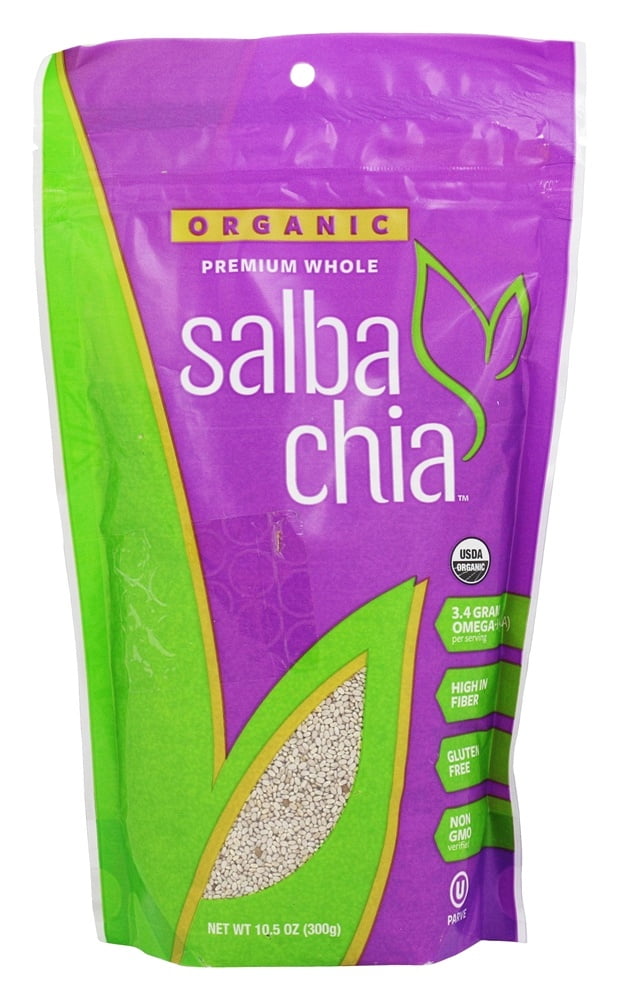 Salba Smart - Organic Premium Whole Salba Chia - 10.5 oz. - Walmart.com