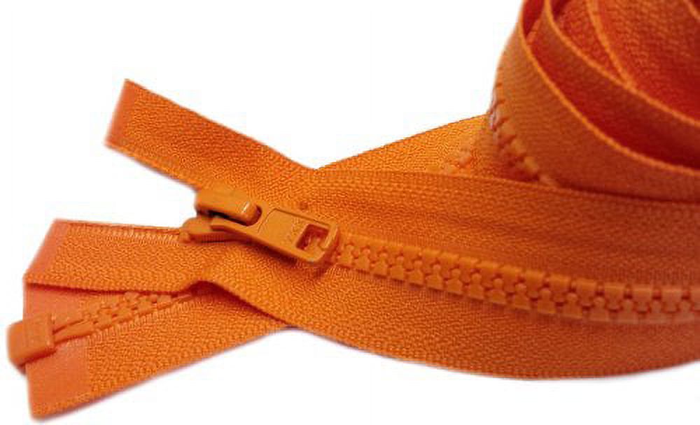 Sale 36" Vislon Jacket Zipper YKK #5 Molded Plastic Separating Color ...