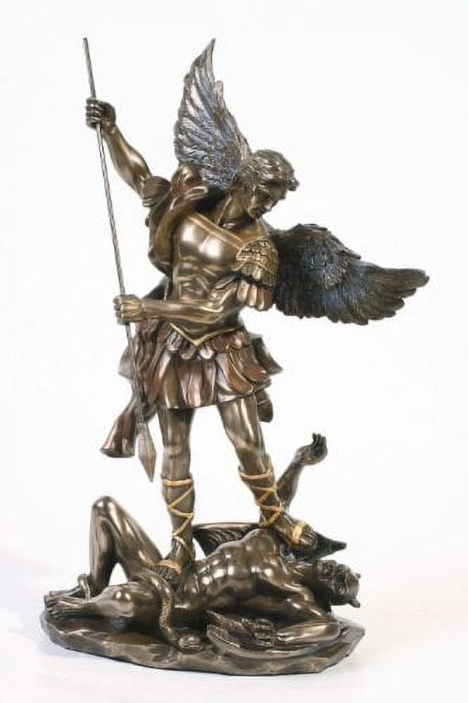 * Sale * - Archangel St Saint Michael Statue Sculpture Magnificent ...