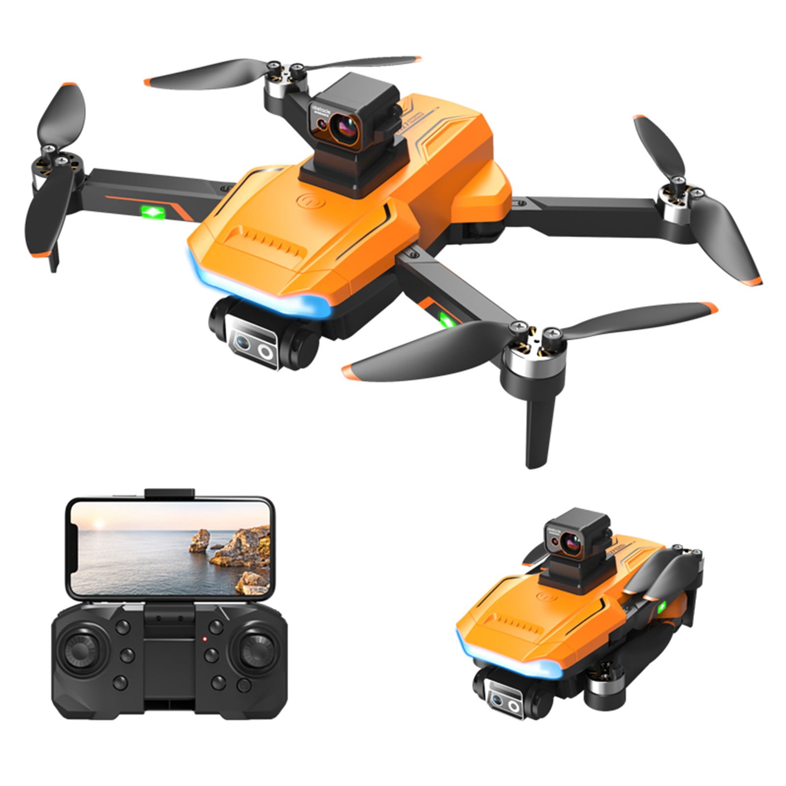 on Sale Brushless Motor Drone with 4K Camera for Adults Long Range FPV ...