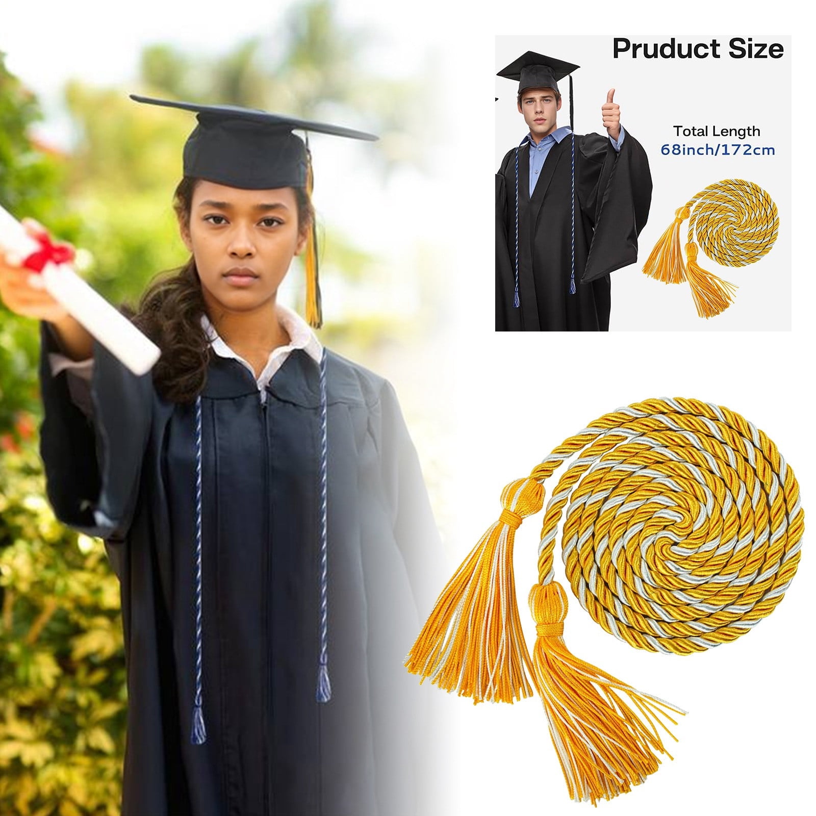 On Sale Clearance! 2025 Graduation Ribbon with Fringe A, Graduation ...