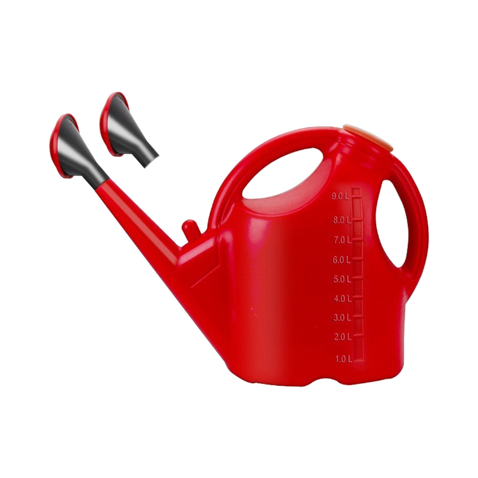 On Sale Clearance! 9L Watering Can with Dual Nozzles Red, Watering Can ...