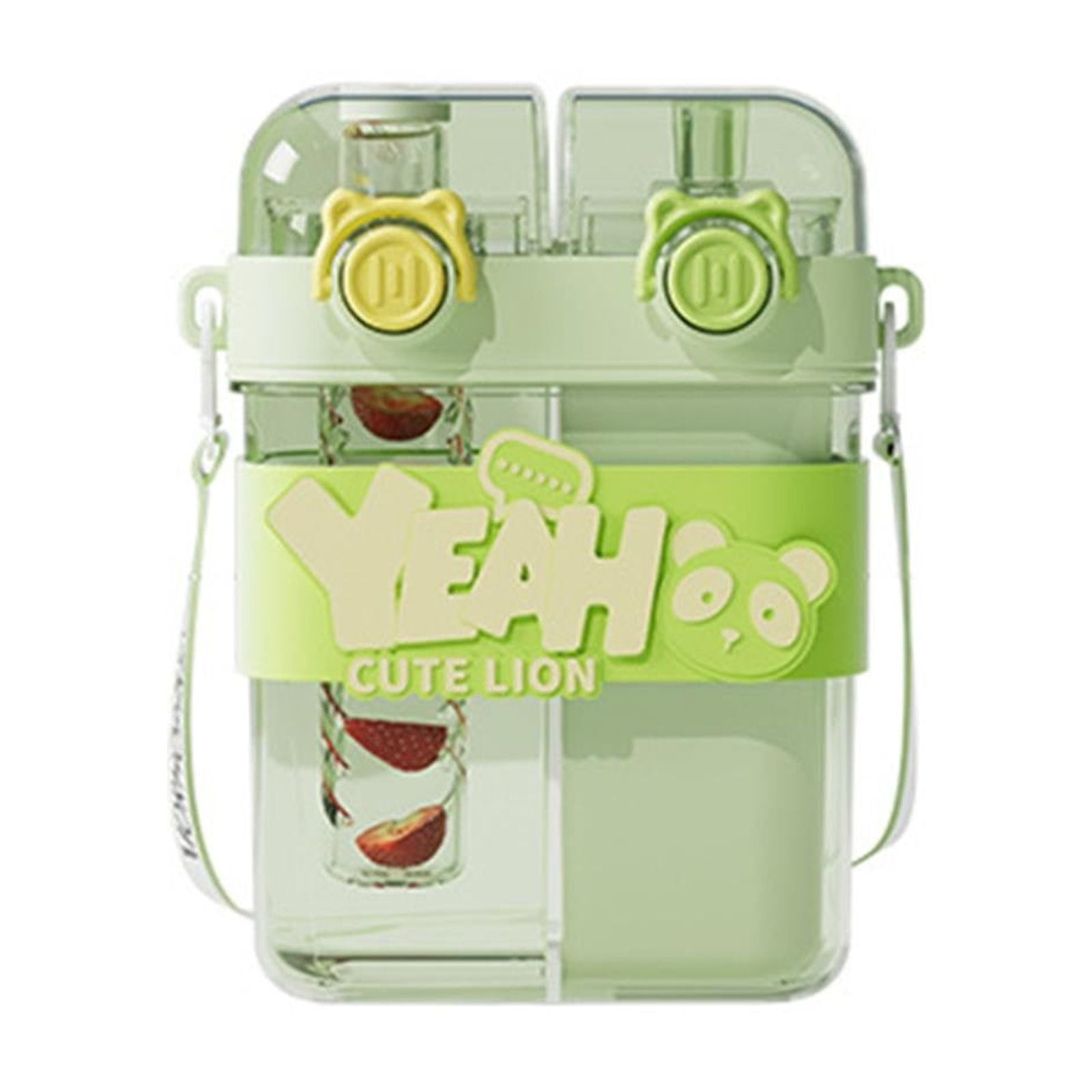 on Sale Clearance Hecteas Glass&Bottle,Kitchen Cupskawaii Water Bottle ...