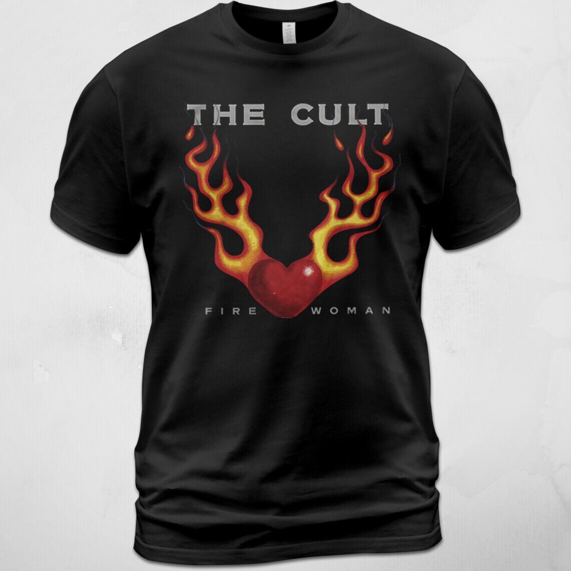 Sale!!! Fire Woman Cotton T-shirt The Cult Ian Astbury Death Cult She ...