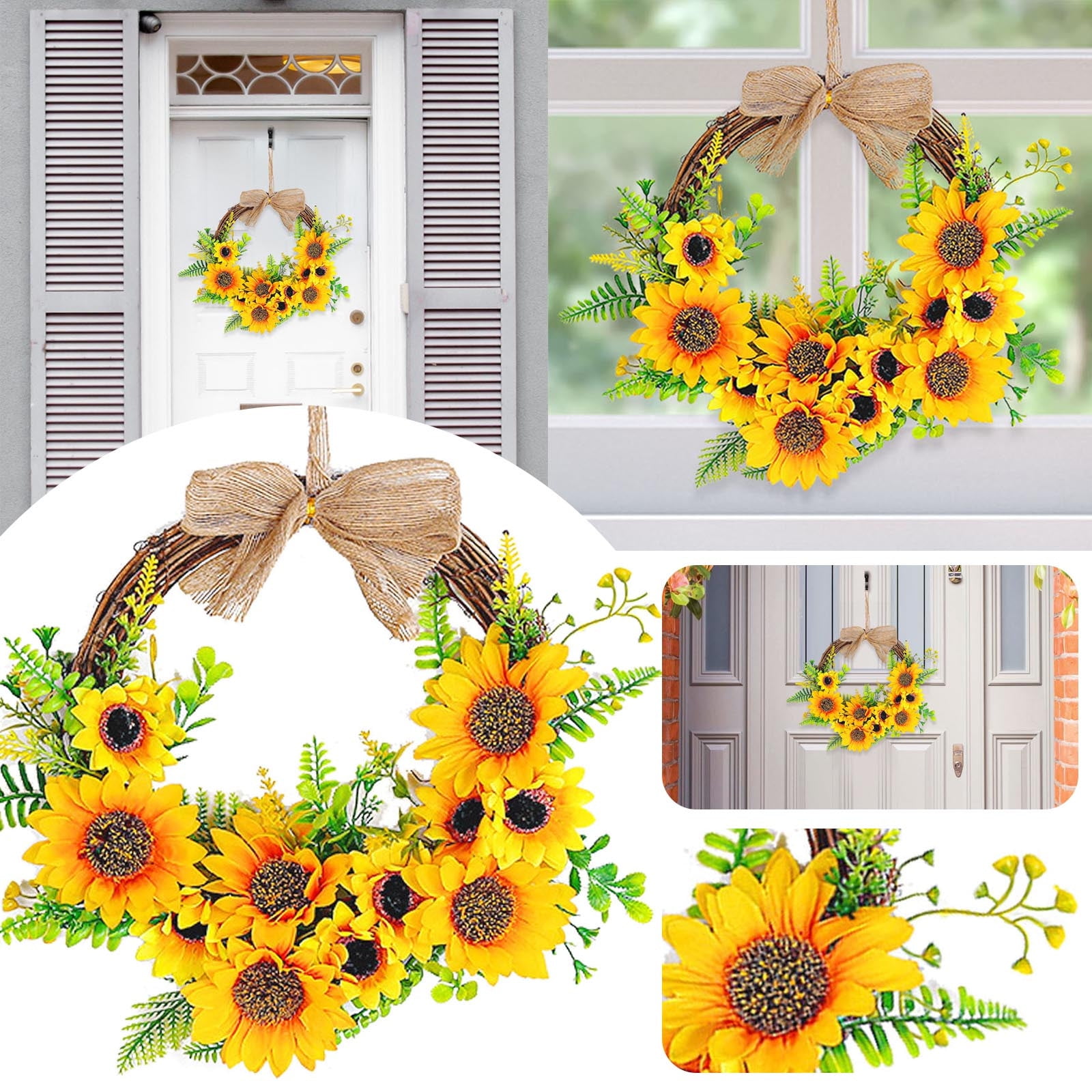 On Sale ! Modora Window Rattan Simulation and Door Decorations Suitable ...