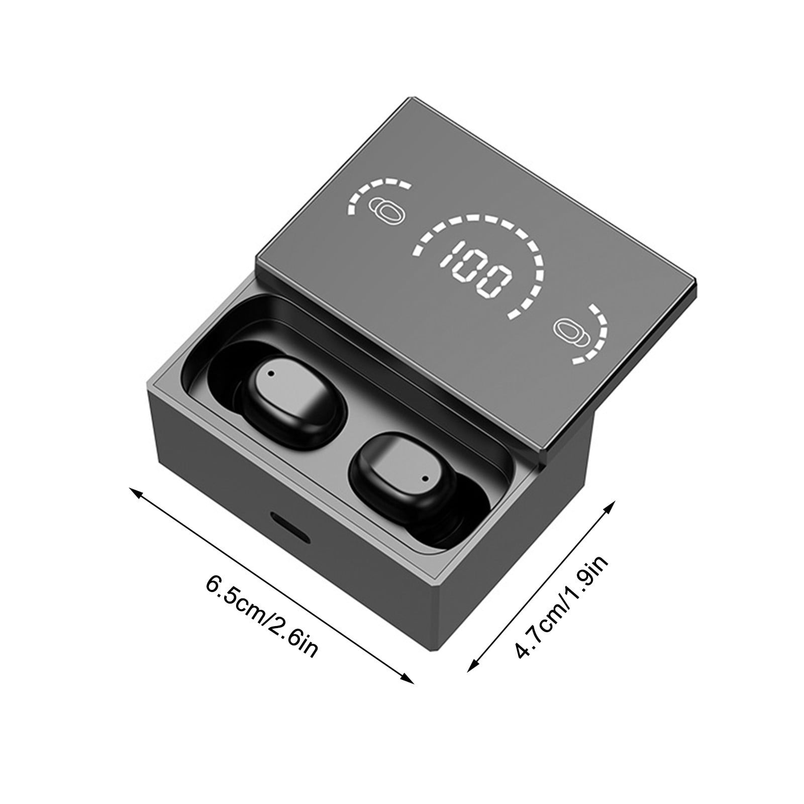 Open Ear Clip Wireless Earbuds Bluetooth 5.3, Sports Earphones Built-in ...