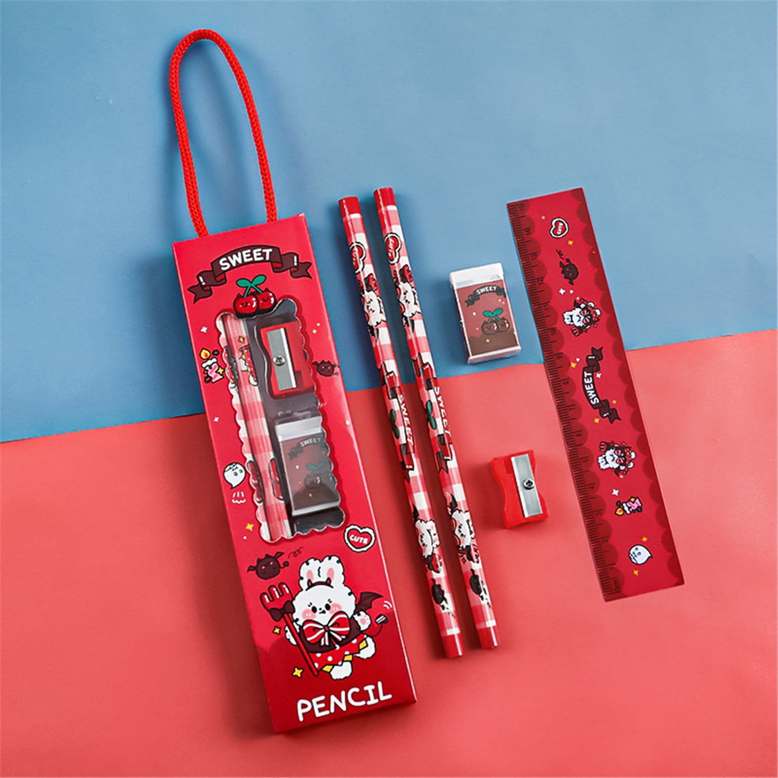 On Sale !Rofhy Cartoon Box Set Five-Piece Magic Rabbit As A Back-To ...