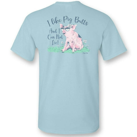 Sale Sassy Frass Preppy Pig Butts T-Shirt - Walmart.com